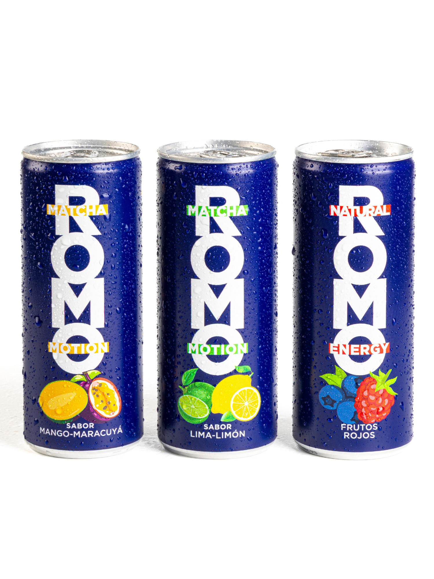 Pack Variedad ROMO. Bebida Energética Saludable en 3 Sabores – Romo Drink