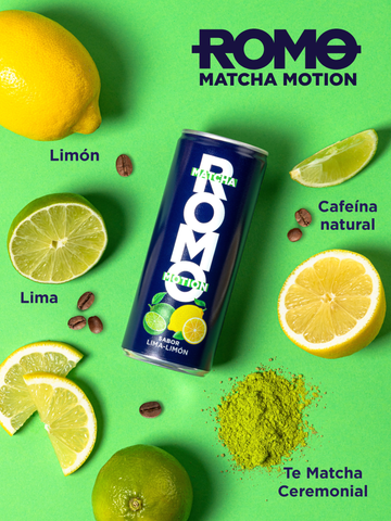 Romo Drink la Bebida Energética Saludable con Té Matcha