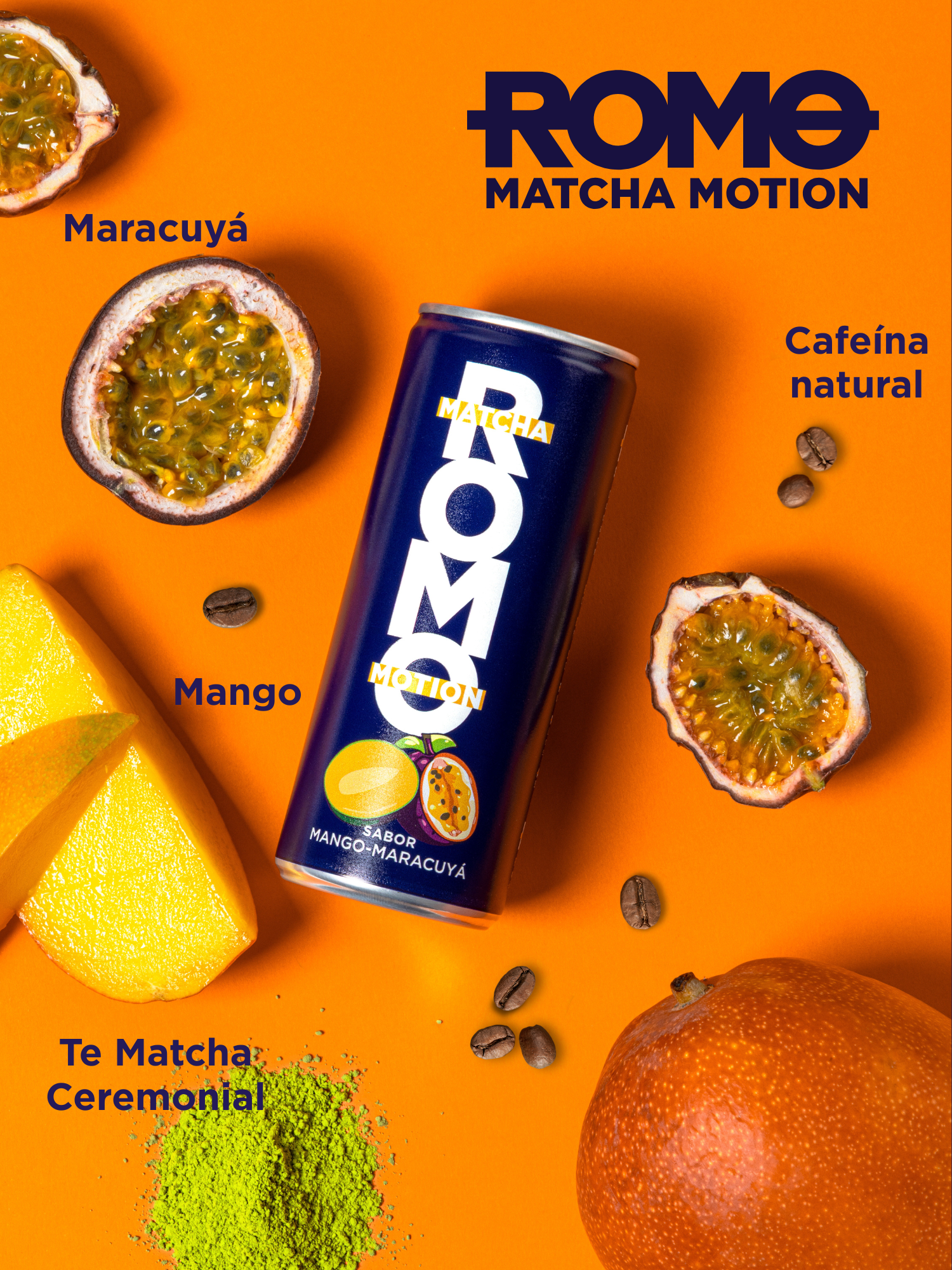 Romo Drink la Bebida Energética Saludable con Té Matcha